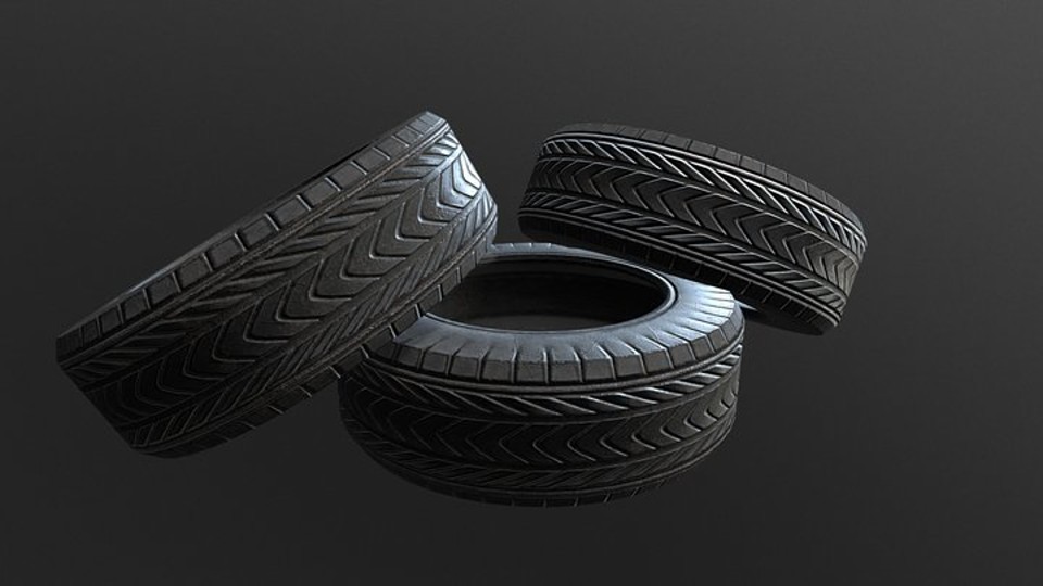 Good Tire - Tires - PBR - Game Assets - Props