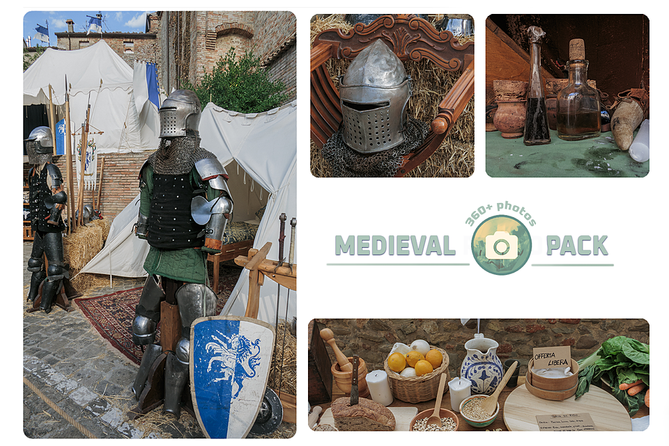 Medieval photo pack