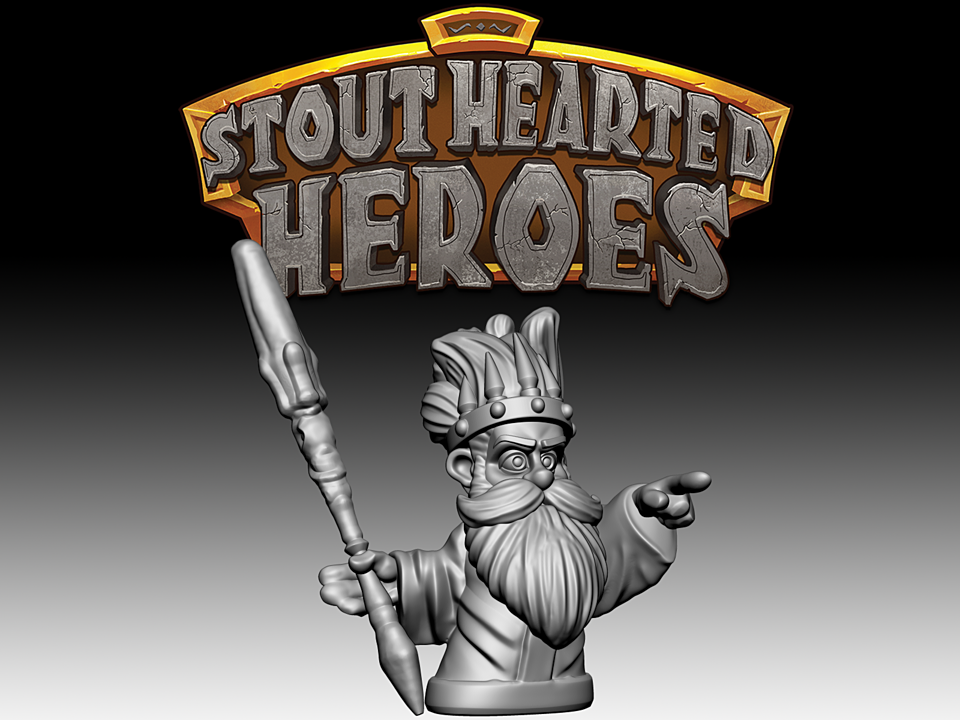 STOUT HEARTED HEROES - Halfling Mystic
