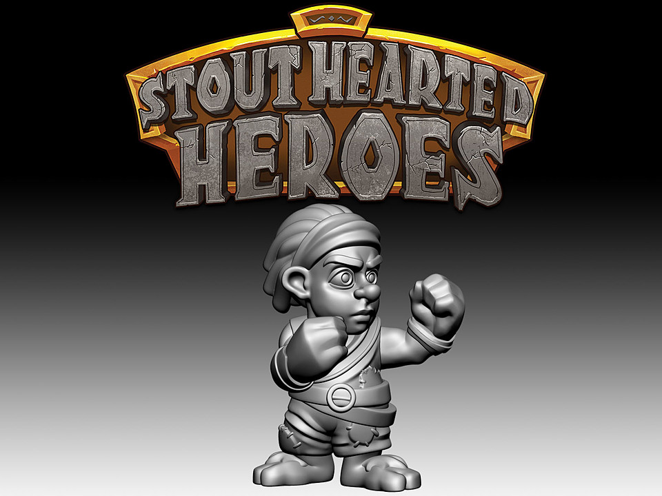STOUT HEARTED HEROES - Halfling Rumbler