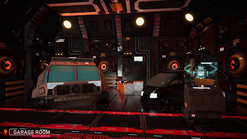 Sci-Fi Modular Pack for Unity 3D