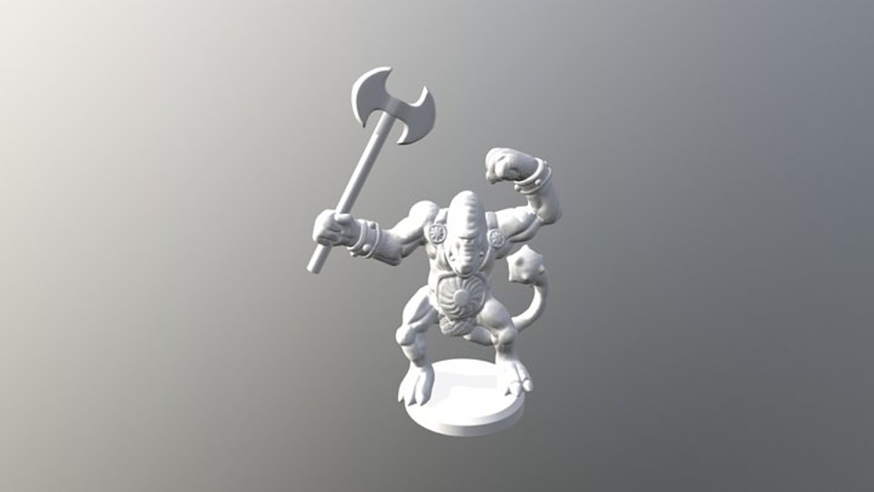 Tabletop Miniature Fimir