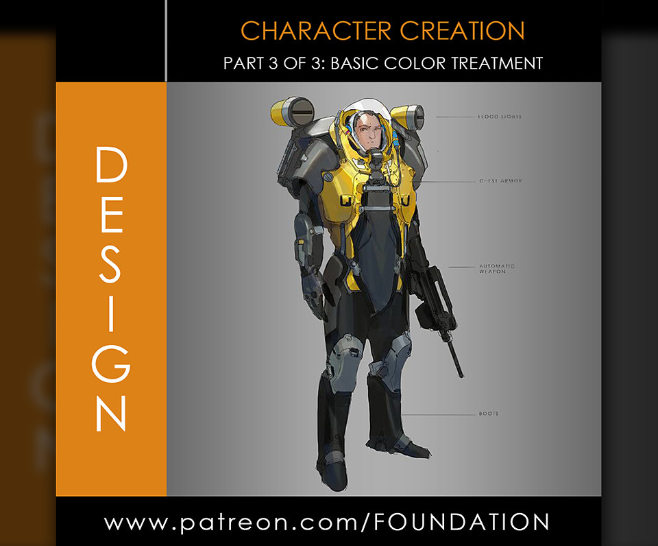 Character Creation - Part 3: Basic Color Treatment