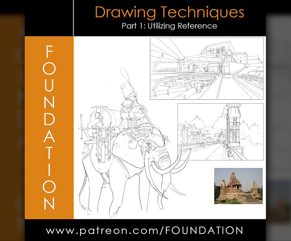Drawing Techniques - Part 1: Utilizing Reference