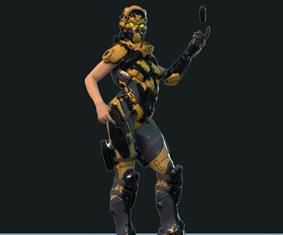 GDC FPS Female Maya Rig