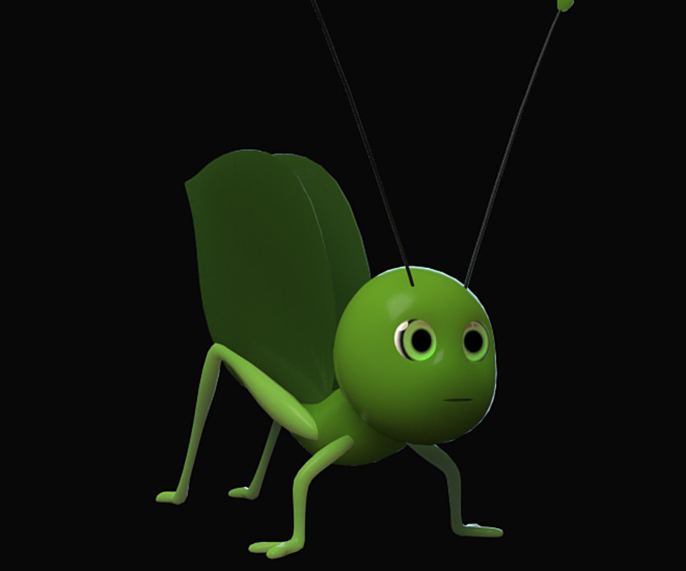 Leaf Insect Maya Rig