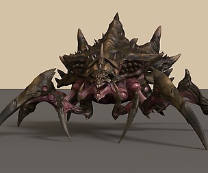 Starcraft 2 Goliath - 3D Print Statue