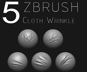 Cloth Wrinkle Alpha Pack