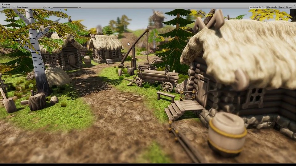 Stylized Village Construction Kit