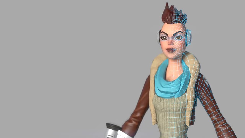 Character Modeling And Texturing For Game 