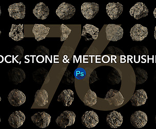 24 Flying Stone Brushes