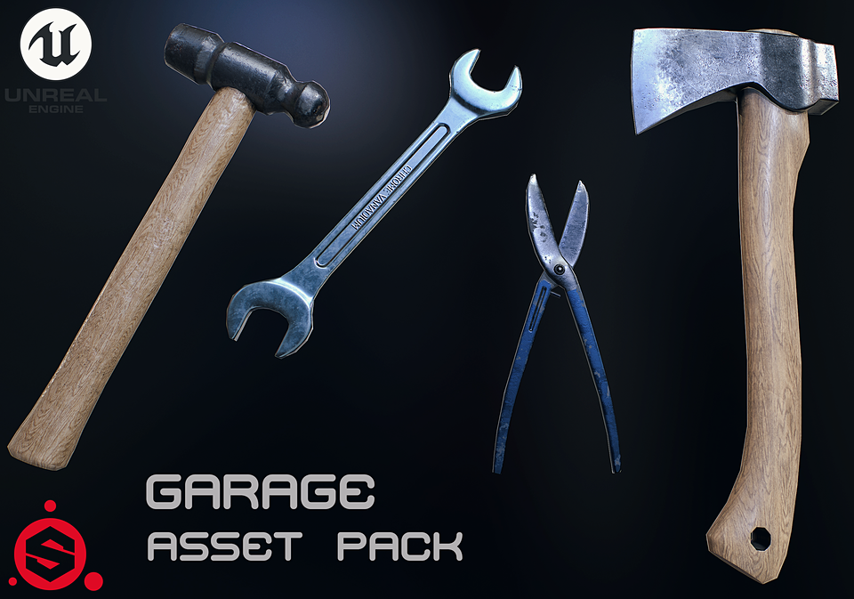 Garage asset pack