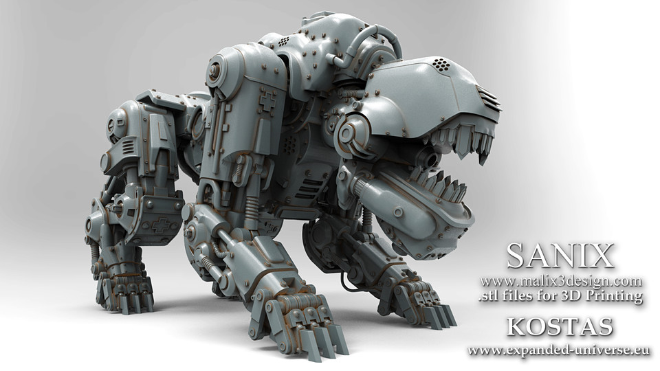 PANZERHUND - 3D Printable Ready