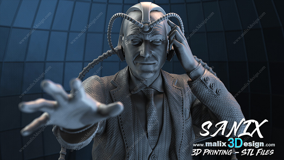 Professor X - XMEN 3D Printable Model
