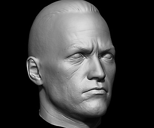 Reilly Head 3d Model.