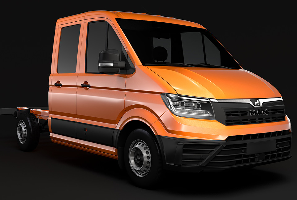 MAN TGE Chassis Double-Cab 2017