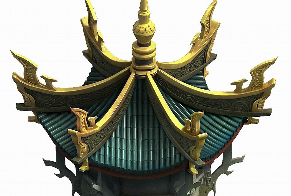 Demon Palace - Decorative Tower 01