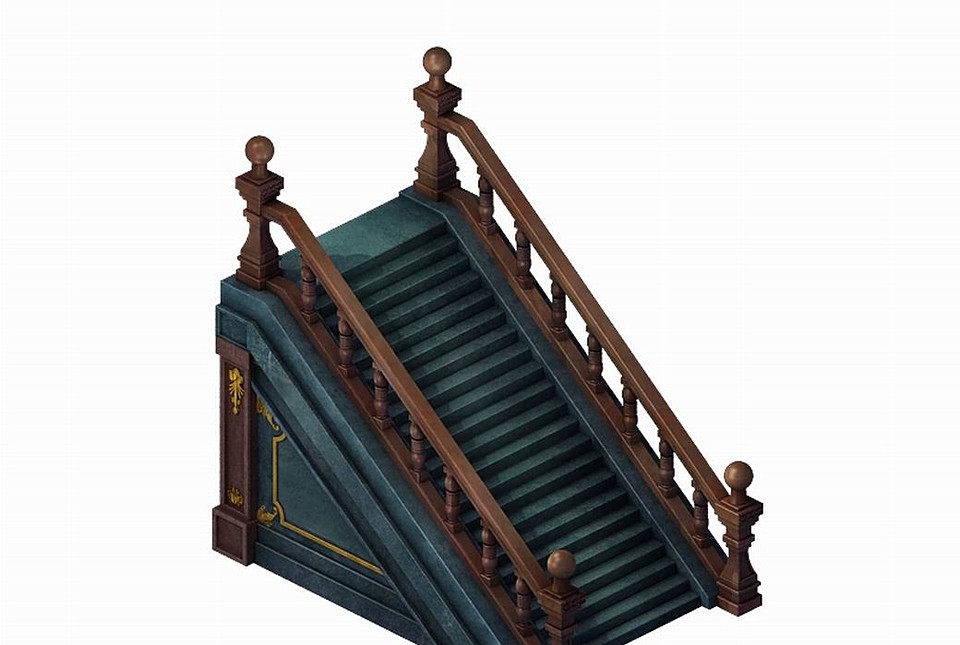 Library - Stairs 07
