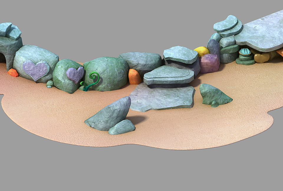 Disney - Seaside Stones 01