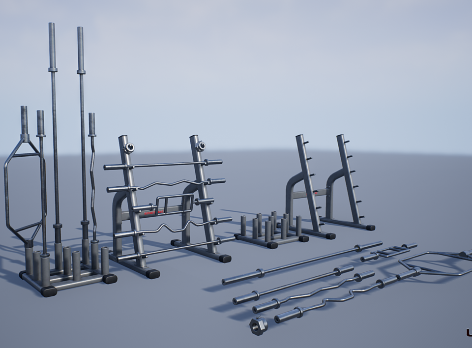 Training Bar Storage Holder