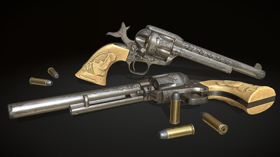 Colt Single Action Army - Peacemaker - Engraved