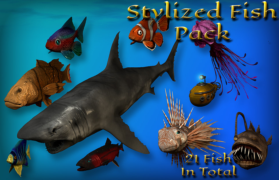 Stylized Fish Pack