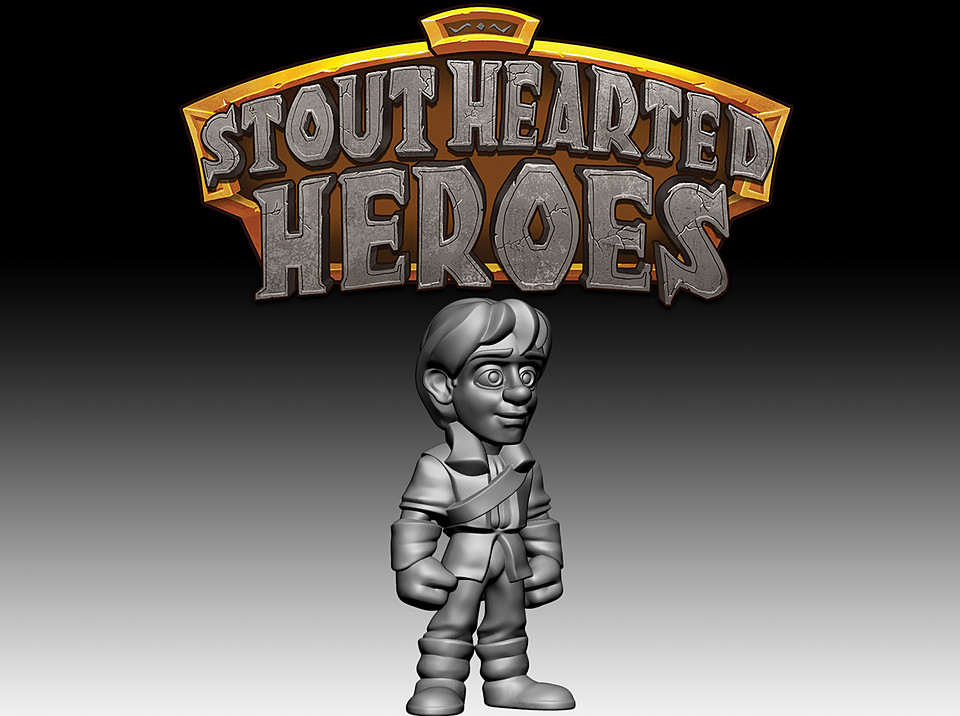 STOUT HEARTED HEROES - VILLAGERS: Peasant (boy)