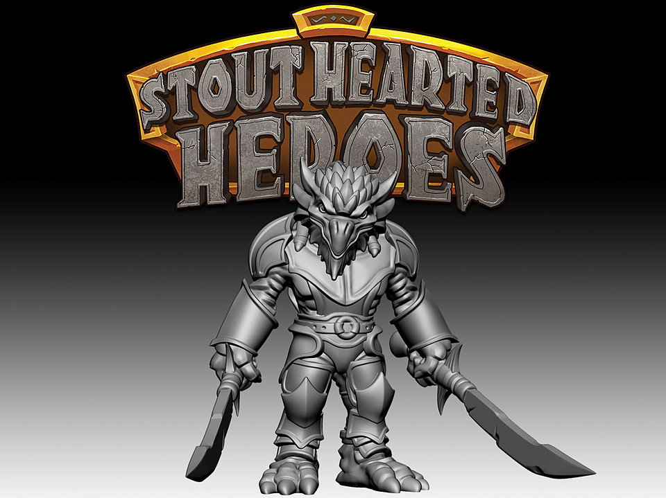 STOUT HEARTED HEROES - DRAGONMAN