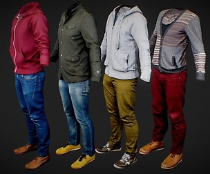 25 male clothes collection