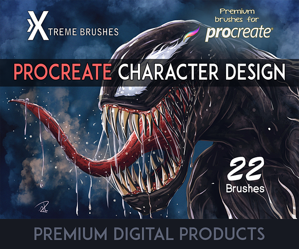 Procreate Character Design Brushes
