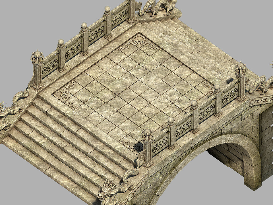 Beijing City - Palace - Stone Bridge