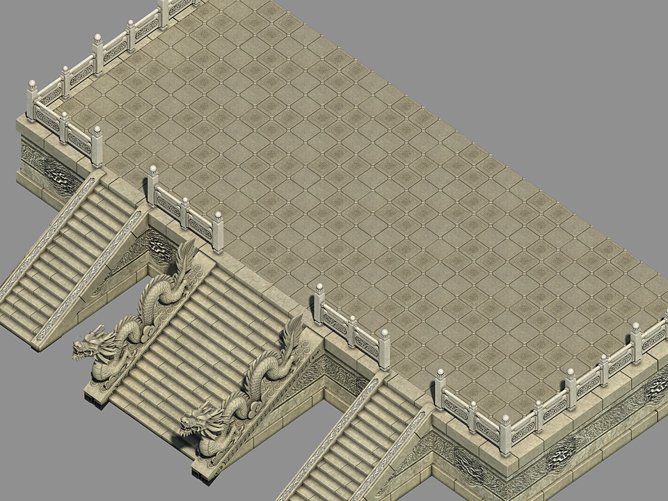 Royal Palace - Stairs - Platform 036