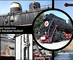 Trains - Photo Reference Pack