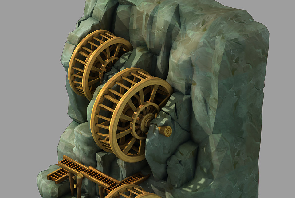 Cliffside - Waterwheel 02