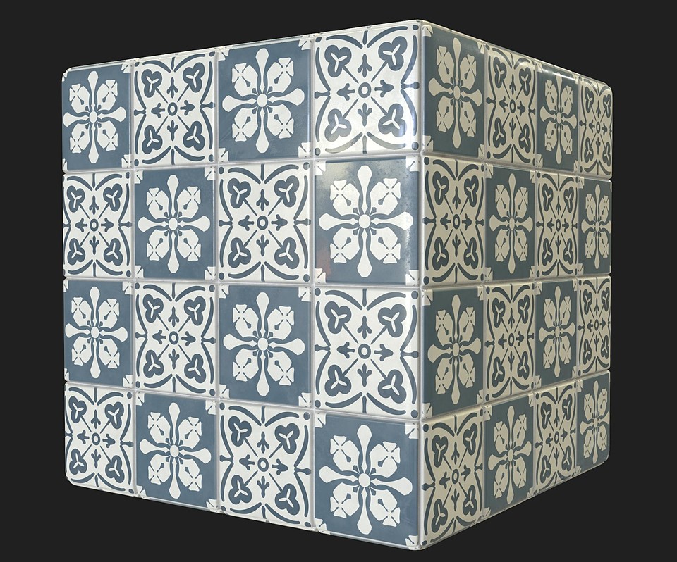 Decorative Bathroom Tiles Substance .sbs .sbsar