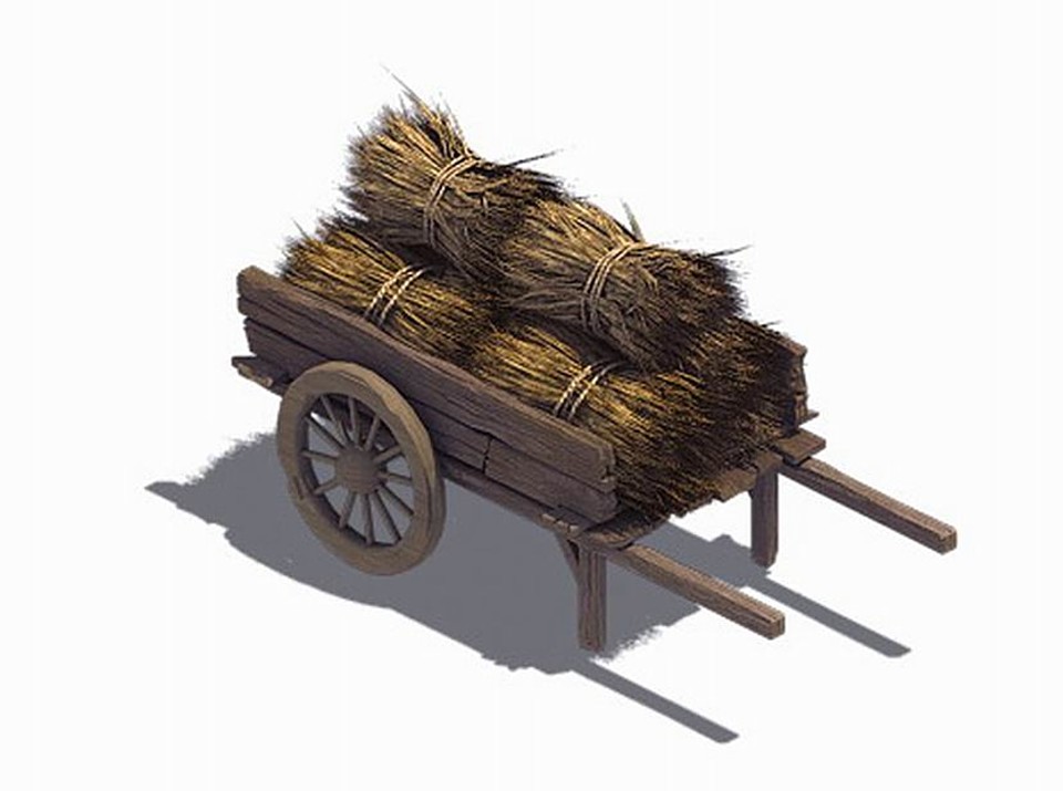 Ancient Chinese Transport - Grass Cart