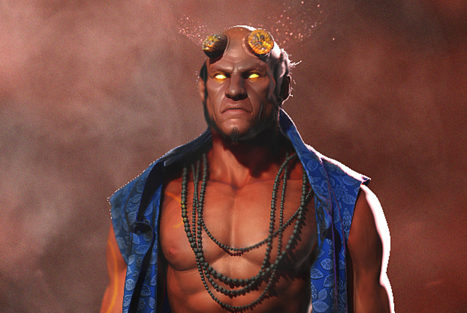 Character rim lighting