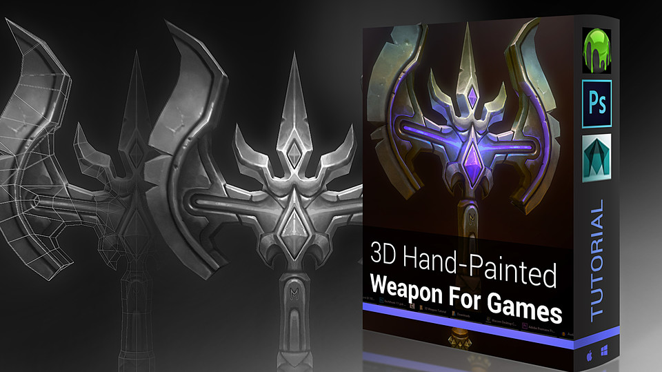 3D Hand-Painted Weapon Workshop