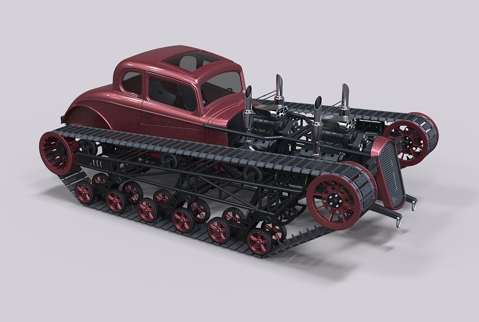 Tracked Hot rod