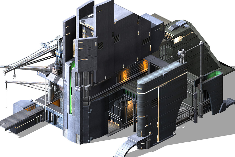 Spaceship - repair yard