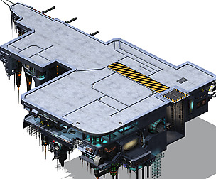 80 Sci-Fi Elements - Kitbash