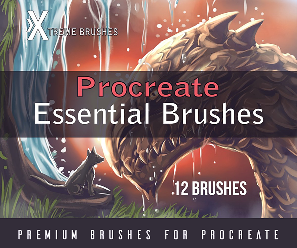 Procreate Essential Brushes!