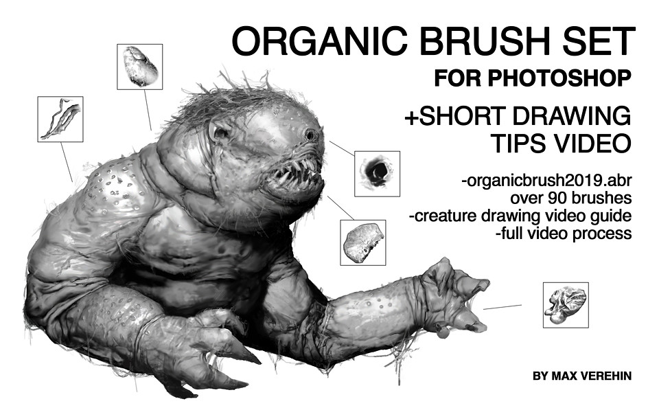 ORGANIC BRUSH SET