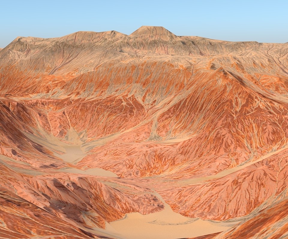 9 Mountain terrains