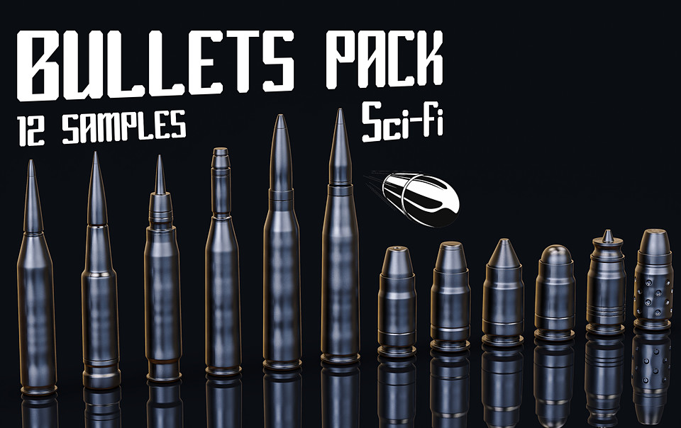Bullets pack Sci Fi