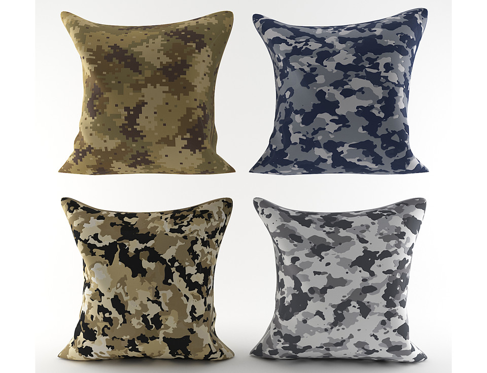 pillows style Military