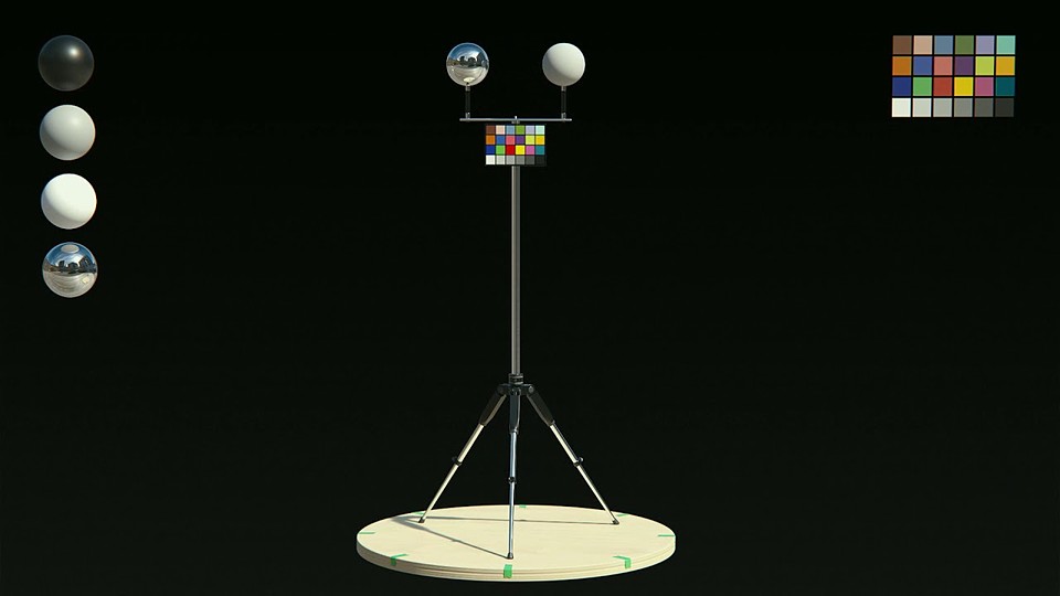 LookDev Checker 3D model