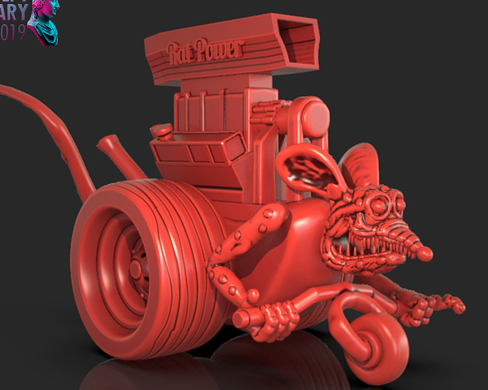 Rat Power Timelapse + Model