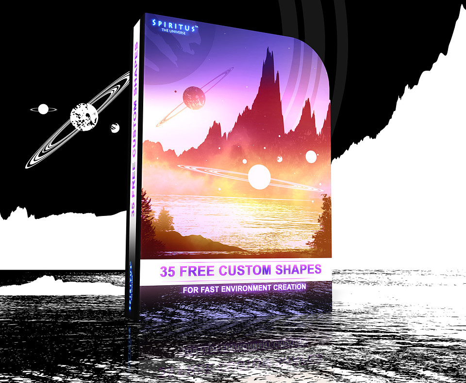 35 FREE CUSTOM SHAPES - PACK 56