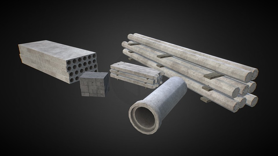 Construction Materials Set #1